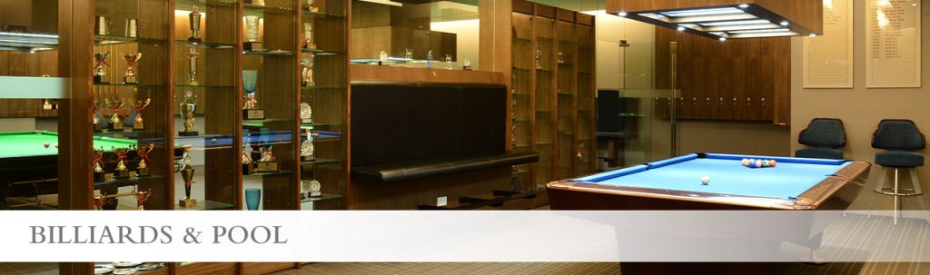 BILLIARDS & POOL – The Singapore Island Country Club