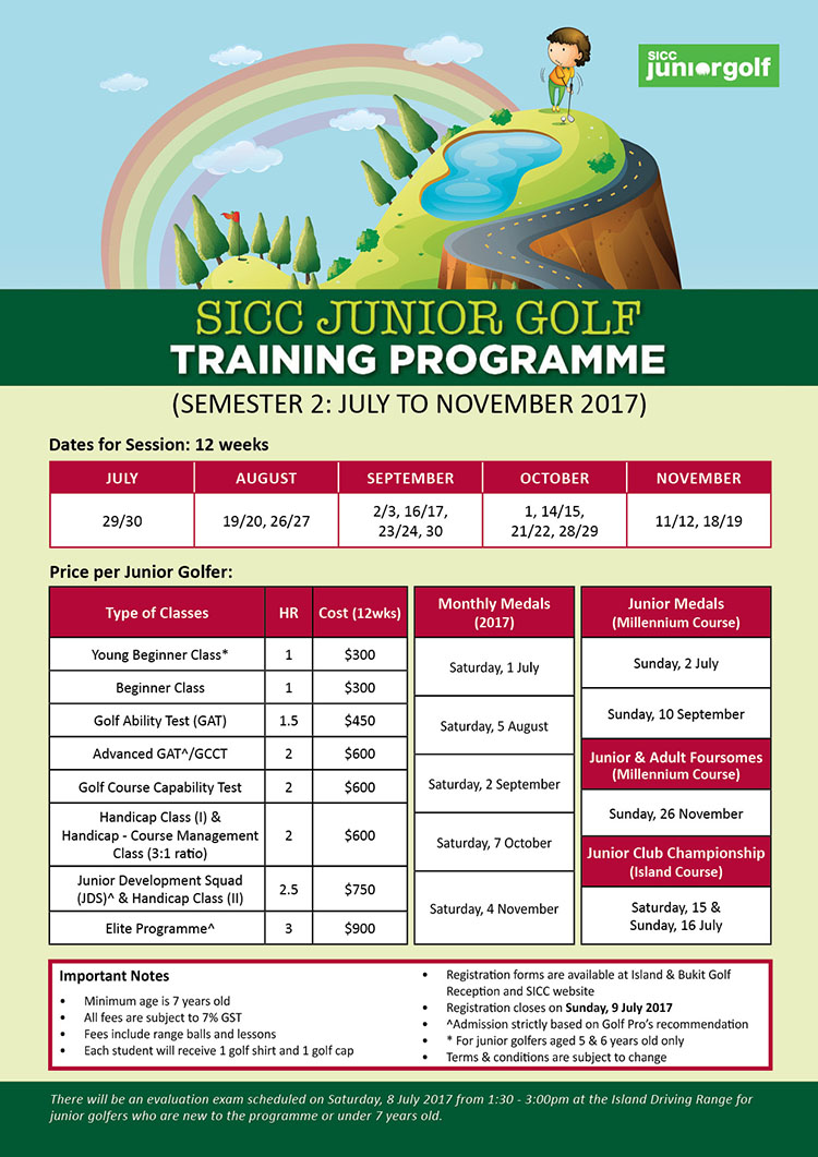 JUNIOR GOLF _JUNIOR GOLF PROGRAMMES & EVENTS 02 – The Singapore Island ...