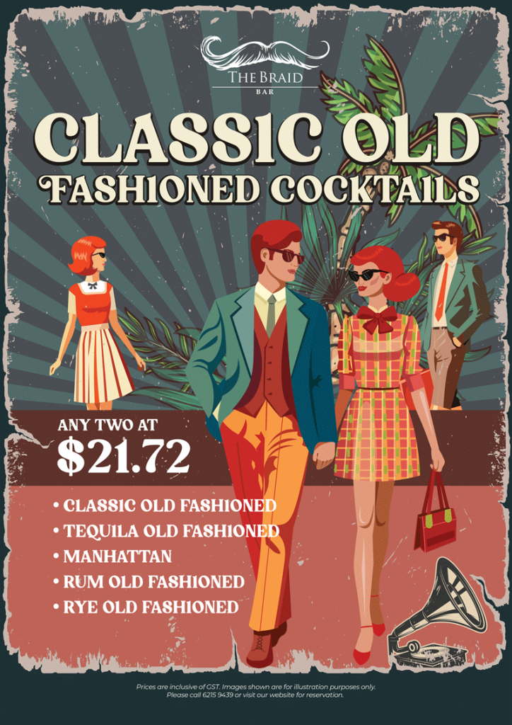 Classic Old Fashioned – The Singapore Island Country Club